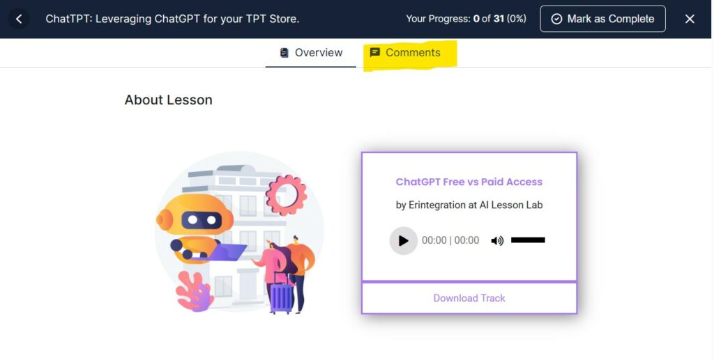 Contact Erin - AI Lesson Lab